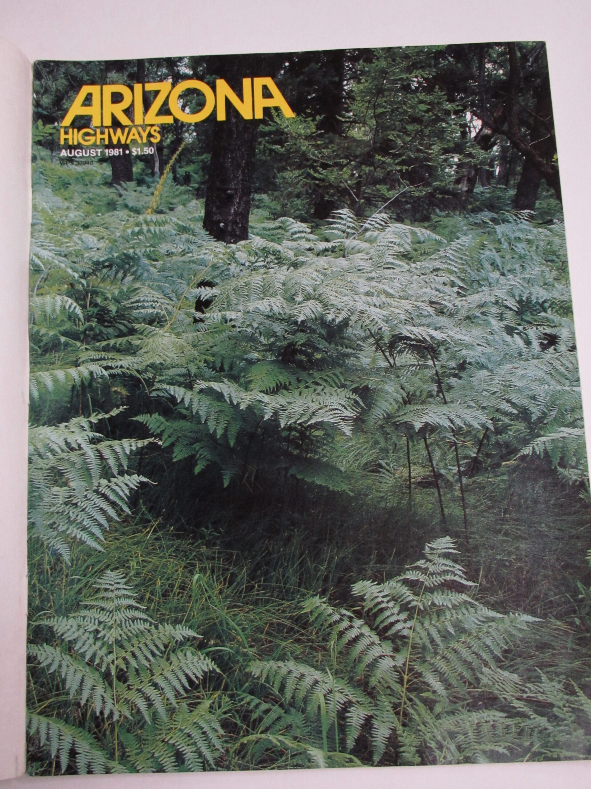 Arizona Highways Magazine August 1981 USS Arizona Memorial Mogollon Rim ...