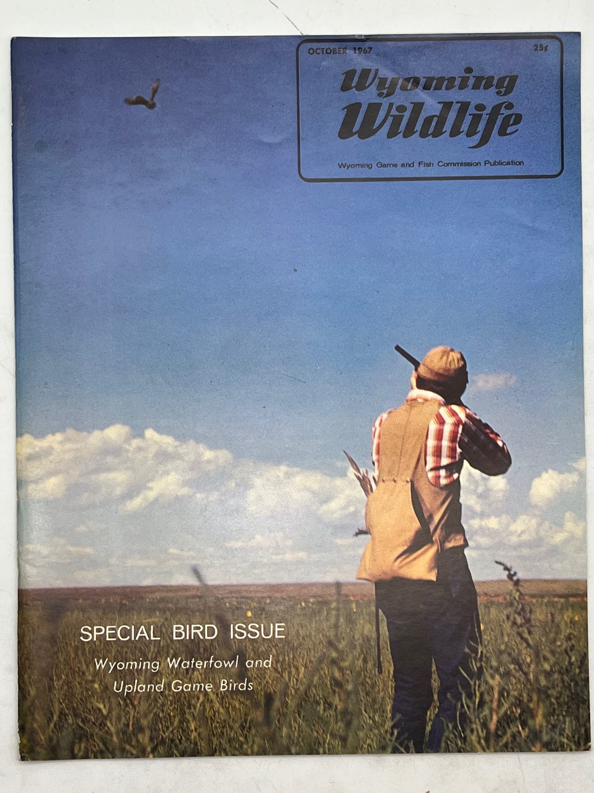 Wyoming Wildlife Magazine October 1967 Cover Artist: George Sura ...