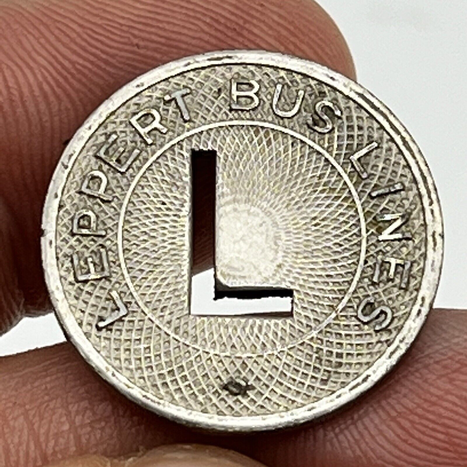 1937 LEPPERT BUS LINES COLUMBUS INDIANA Bus Coach One Fare Transit ...