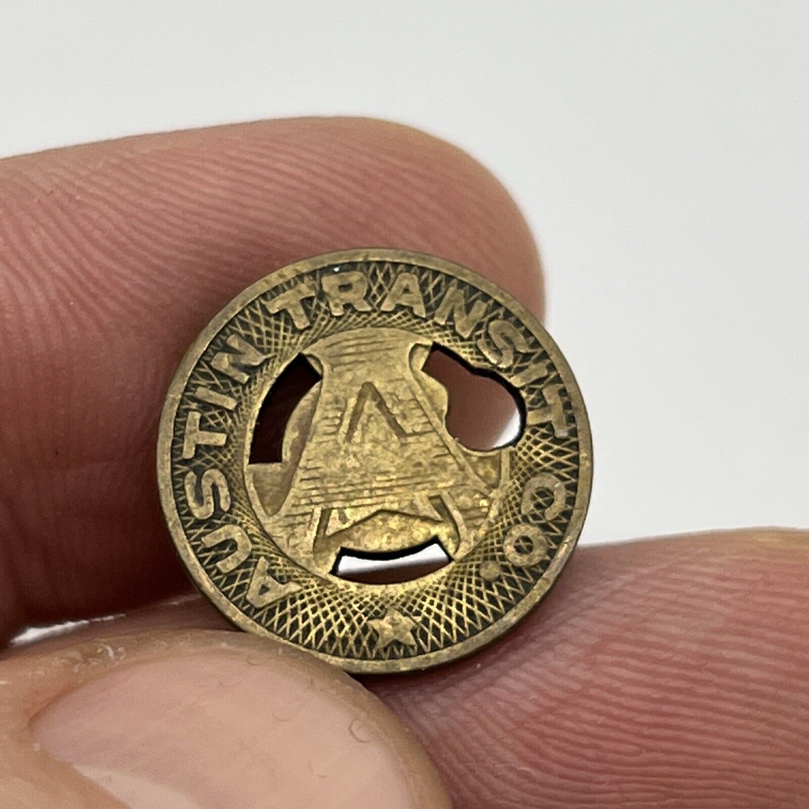 1945 AUSTIN TRANSIT CO TEXAS Public Transport Train Bus Coach Token ...