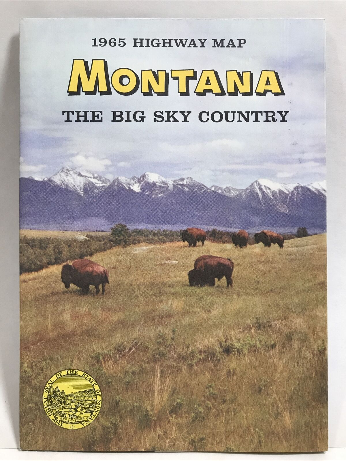 Montana State Highway Road Map Untitled