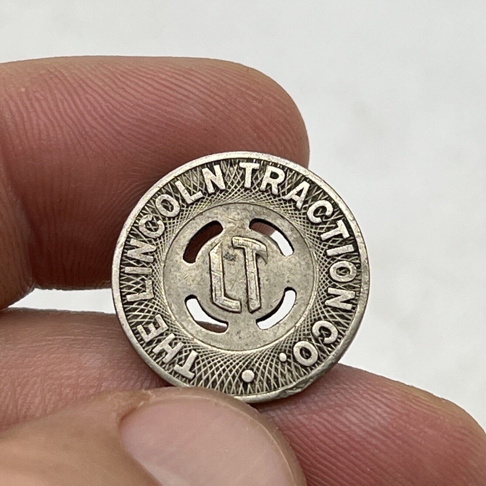 1937 THE LINCOLN TRACTION CO Train Fare Trolley Streetcar Bus Transit ...