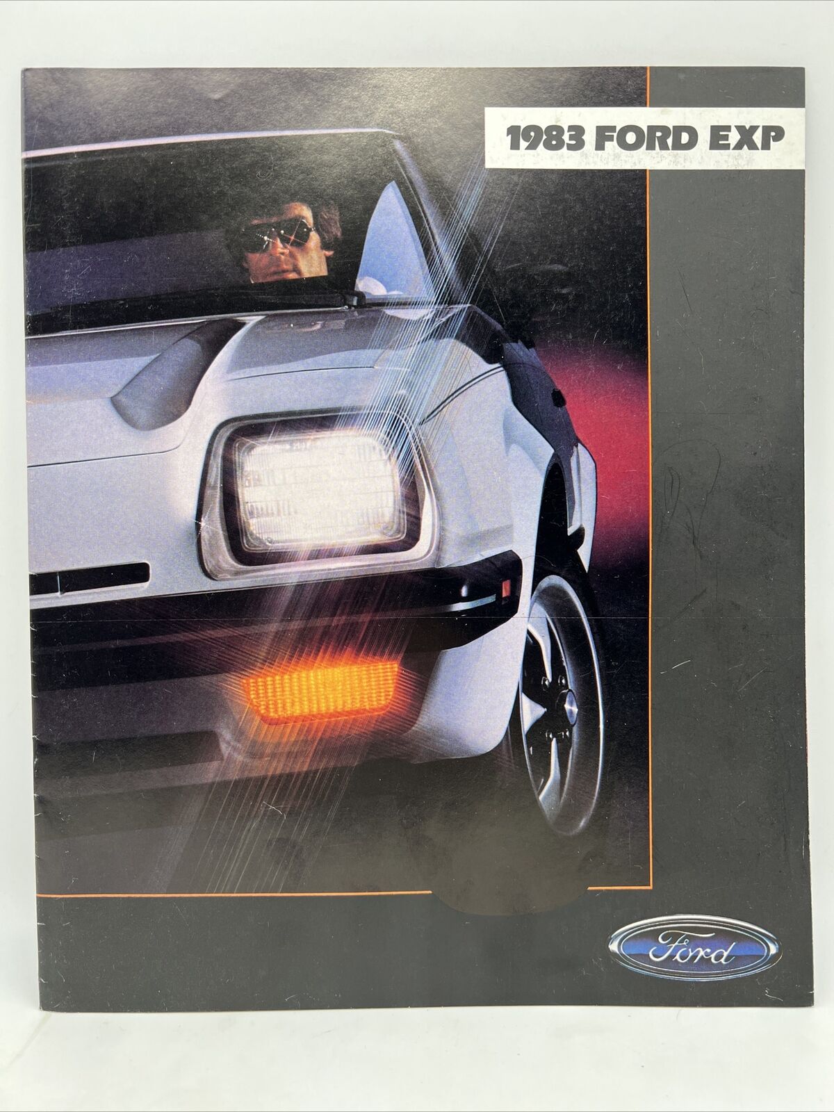 1983 FORD EXP 2-SEAT SPORTS CAR Auto Dealer Car Sales Brochure Specs ...