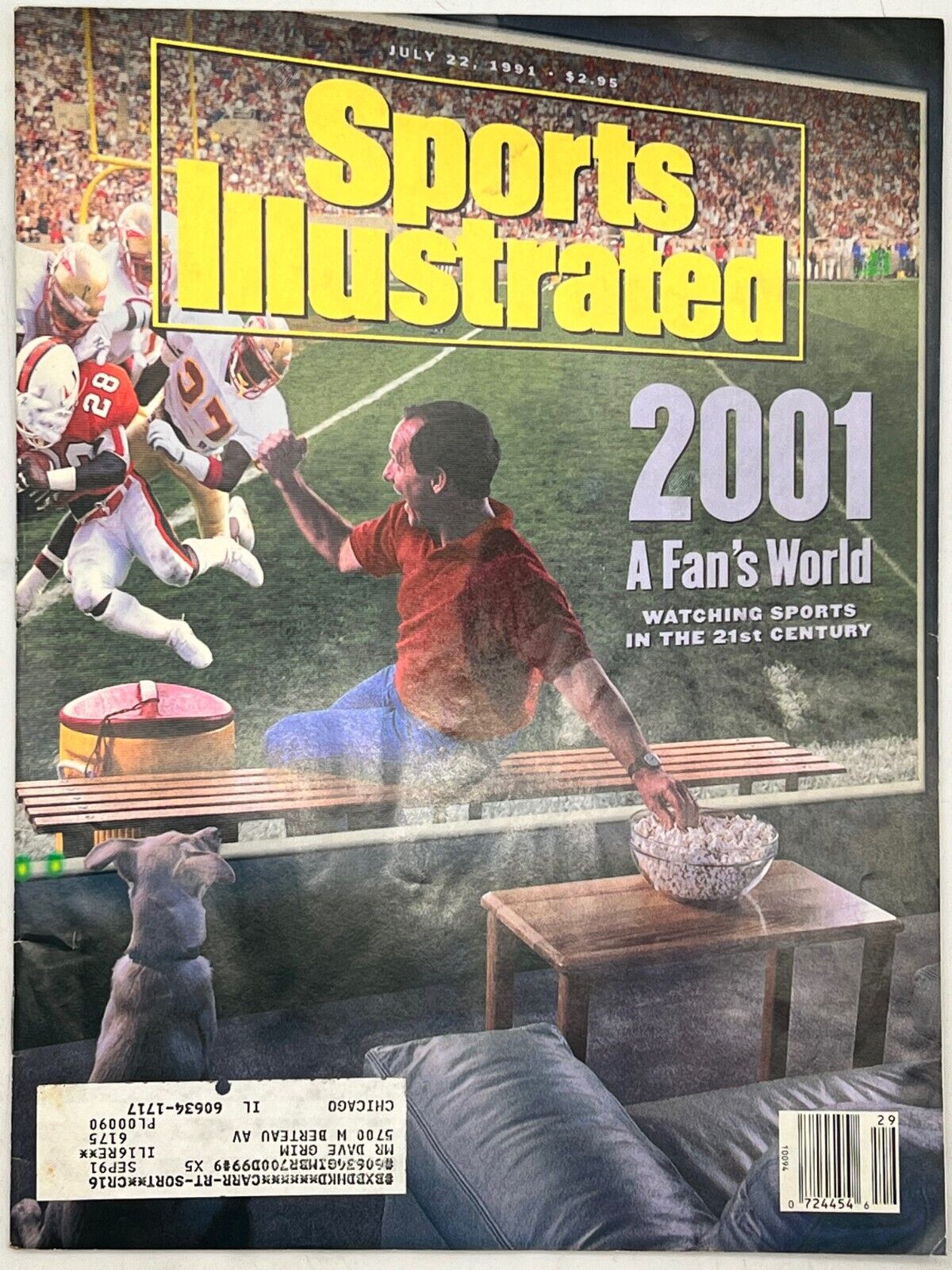 SPORTS ILLUSTRATED JUL 22 1991 Evander Holyfield Mike Tyson Ben Johnson ...
