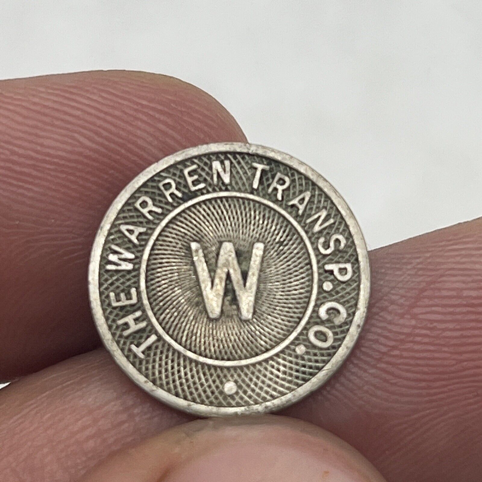 VINTAGE WARREN TRANSP. CO. Ohio Train Fare Trolley Streetcar Bus ...